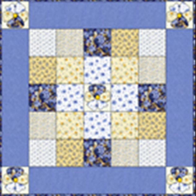 Completed Afternoon Tea II Quilt - Quilt A Kit